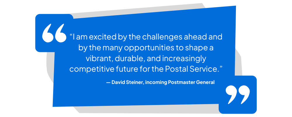 USPS's New Leadership and the Road Ahead